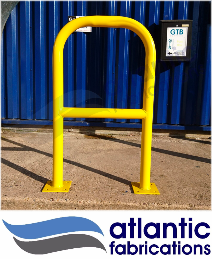 Steel Hoop Perimeter Parking Barrier 60mm Dia Tube (Bolt Down ...